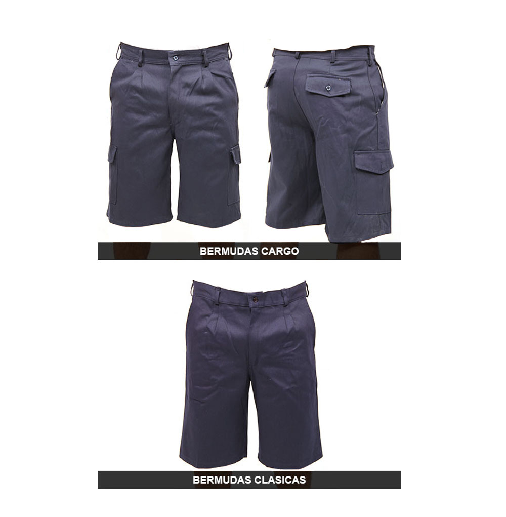 Indutextil - Ropa de vestir - Bermuda clásico y cargo